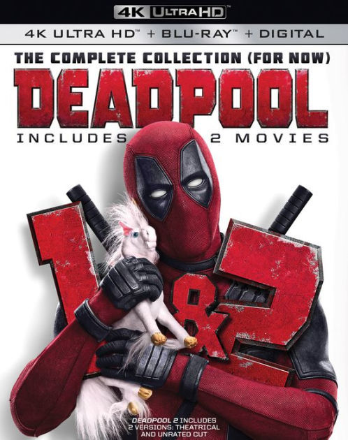 Deadpool/Deadpool 2 [Includes Digital Copy] [4K Ultra HD Blu-ray/Blu-ray] by DEADPOOL 1+2 / (4K ...