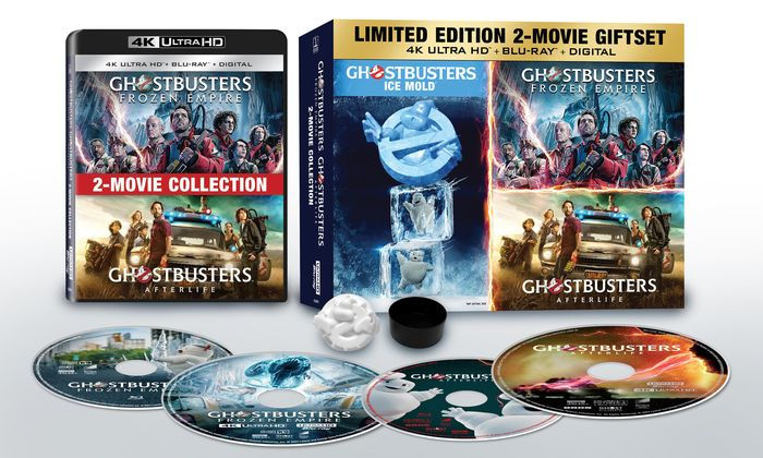 Ghostbusters: Afterlife/Ghostbusters: Frozen Empire - Giftset [4K Ultra HD Blu-ray/Blu-ray] by ...