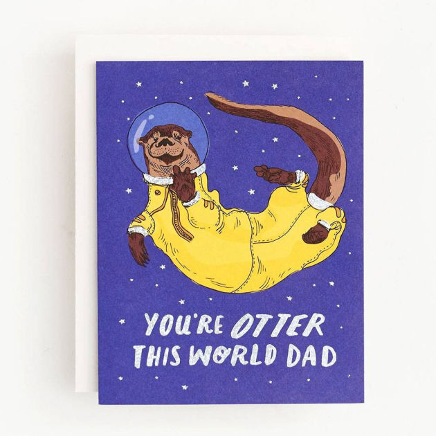 Otter this World Father's Day Card by PaperSource | Barnes & Noble®