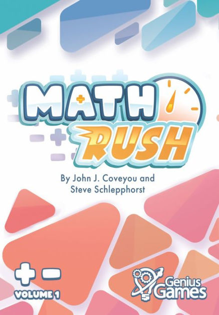Math Rush Addition & Subtraction Card Game by Genius Games | Barnes ...