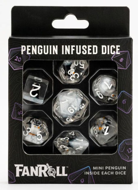 Penguin Infused Dice by Metallic Dice | Barnes & Noble®