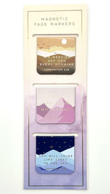Magnet Bookmarks His Mercies Are New Every Morning - Set of 3 by OLIVER ...