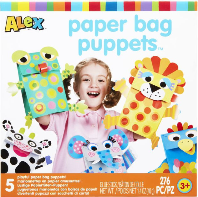 Paper Bag Puppets by Alex | Barnes & Noble®