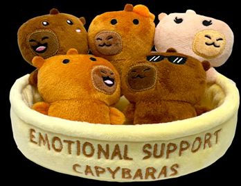 Emotional Support Capybaras by Relatable | Barnes & Noble®