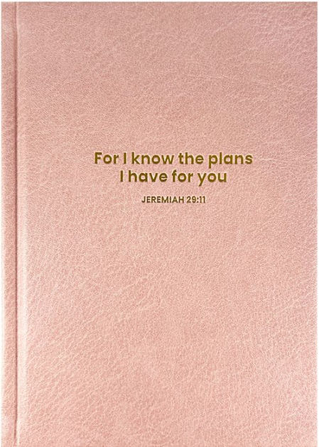 For I Know the Plans - Pink 8"x5" Journal by White Dove Designs | Barnes & Noble®