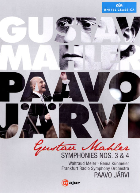 Paavo Jarvi: Gustav Mahler - Symphonies Nos. 3 & 4 [Blu-ray] by Gustav Mahler | Blu-ray | Barnes ...
