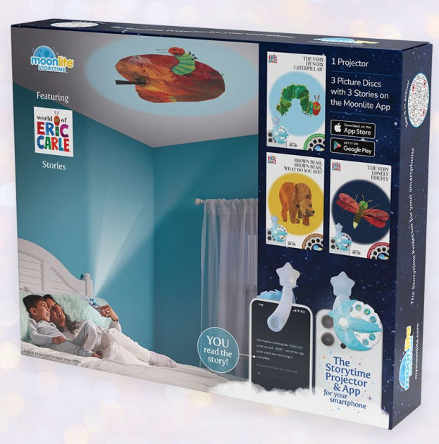 Eric Carle 3 Story Projector Pack. Includes a Moonlite Projector and 3 ...