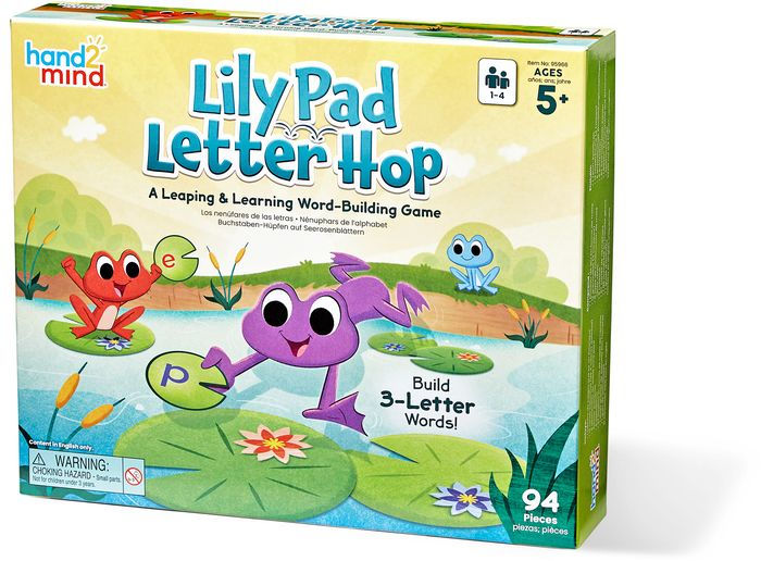 Lily Pad Letter Hop Game by Learning Resources | Barnes & Noble®