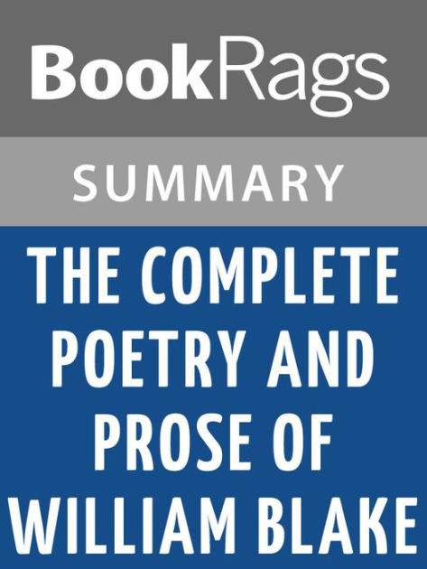 The Complete Poetry and Prose of William Blake l Summary & Study Guide ...