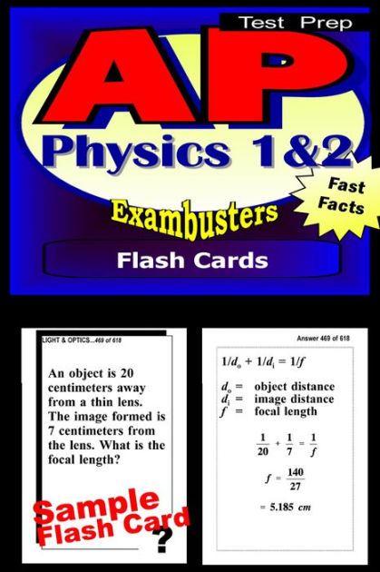 AP Physics Study Guide 1 & 2--AP Science Flashcards--AP Prep Workbook by AP Prep Ace Academics ...