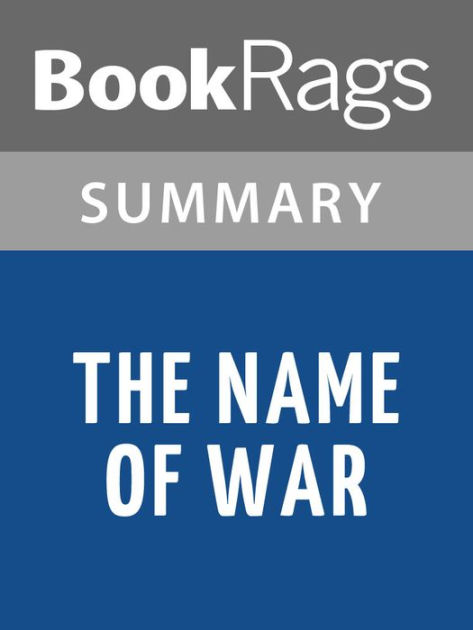 The Name of War by Jill Lepore l Summary & Study Guide by BookRags ...