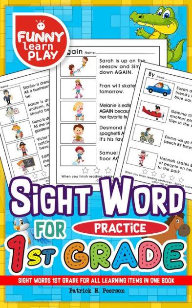 Sight Words 1st Grade: For All Learning Items in One Book - Sight Words ...