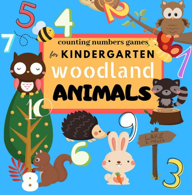 Counting Numbers Games For Kindergarten: Math Learning Book for Kids ...