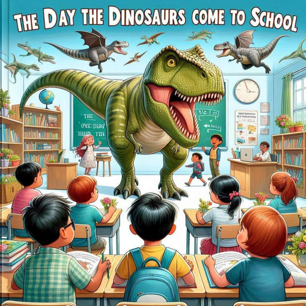 The Day The Dinosaurs Come To School by Luna Dream- Fire | eBook | Barnes & Noble®