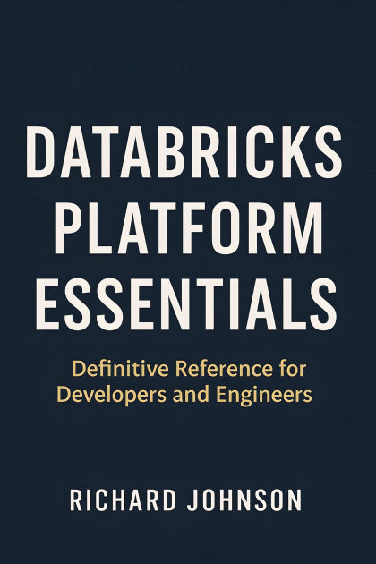 Databricks Platform Essentials: Definitive Reference for Developers and ...