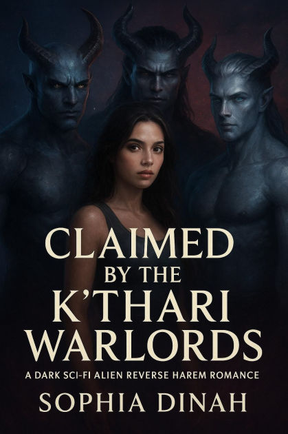 Claimed by the K'thari Warlords: A dark sci-fi alien reverse harem romance by Sophia Dinah ...