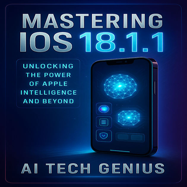 Mastering iOS 18.1.1: Unlocking the Power of Apple Intelligence and Beyond by AI Tech Genius ...