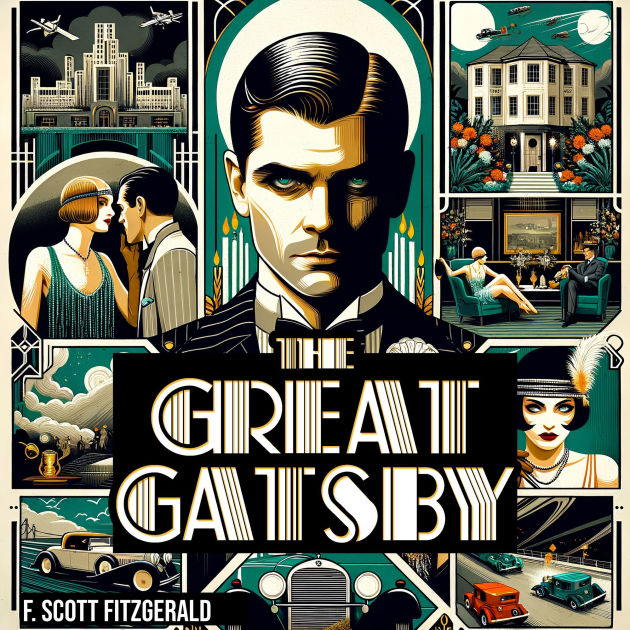 Great Gatsby, The (UK Accent) by F. Scott Fitzgerald, Digital Voice ...