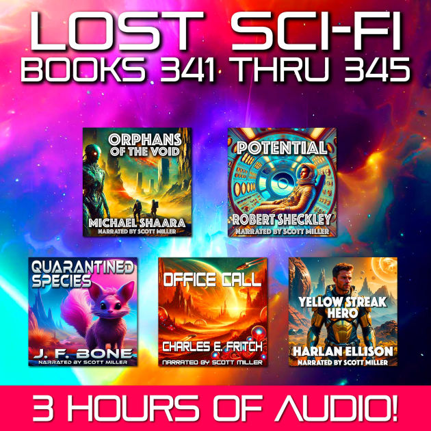 Lost Sci-Fi Books 341 thru 345 - Five Vintage Sci-Fi Short Stories from ...