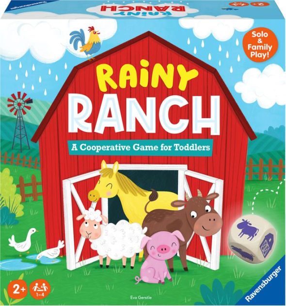 Rainy Ranch - A Cooperative Game for Toddlers by Ravensburger | Barnes ...