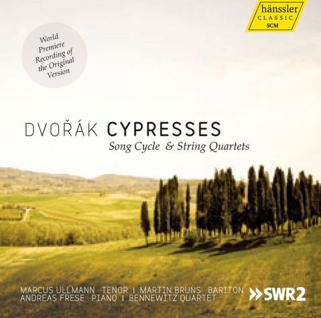 Dvor¿¿k: Cypresses Song Cycle & String Quartets by Marcus Ullmann | CD | Barnes & Noble®