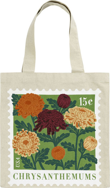 Chrysanthemums Canvas Tote Exclusive by Vivid Wrap Ltd | Barnes & Noble®