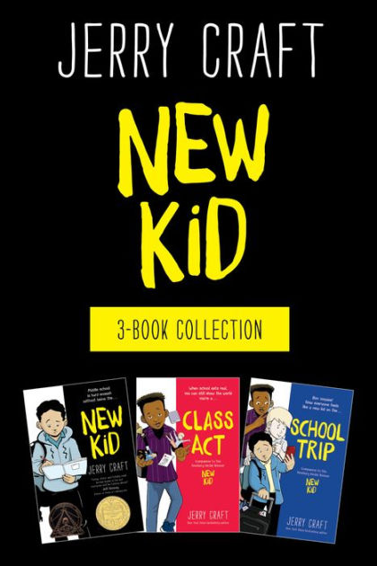 New Kid 3-Book Collection: New Kid, Class Act, School Trip by Jerry ...