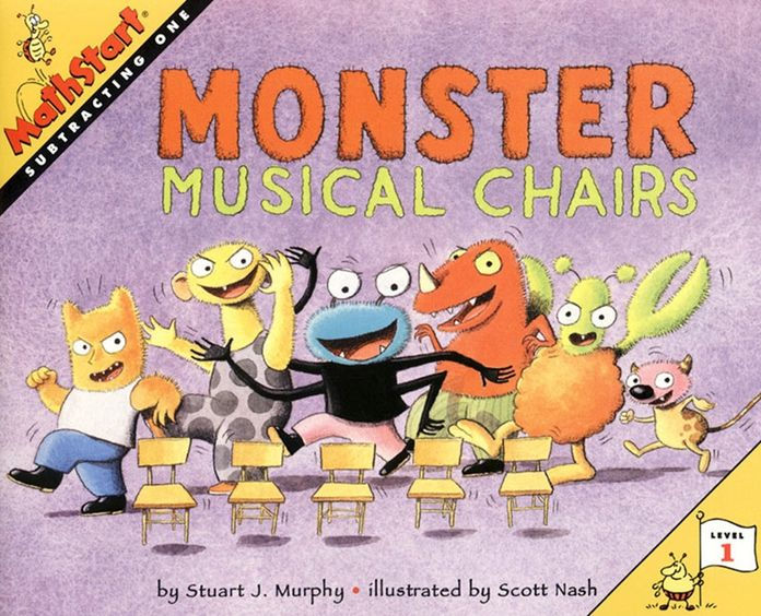 Monster Musical Chairs: Subtracting One (MathStart 1 Series) by Stuart ...