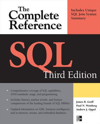 SQL The Complete Reference, 3rd Edition / Edition 3 by Andy Oppel, James R. Groff, Paul N ...
