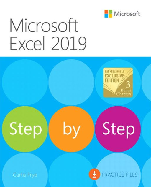 Microsoft Excel 2019 Step by Step by Curtis Frye, Paperback | Barnes & Noble®
