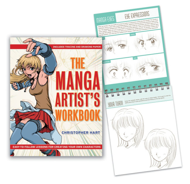 The Manga Artist's Workbook: Easy-to-Follow Lessons for Creating Your ...