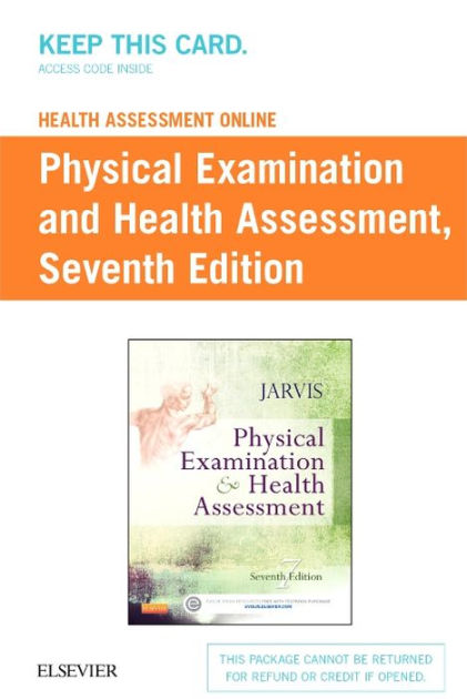 Physical Examination and Health Assessment Access Code : Health ... Physical Examination and Health Assessment Access Code : Health ...