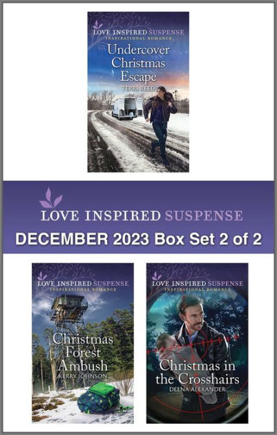 Love Inspired Suspense December 2023 - Box Set 2 of 2 by Terri Reed, Kerry Johnson, Deena ...