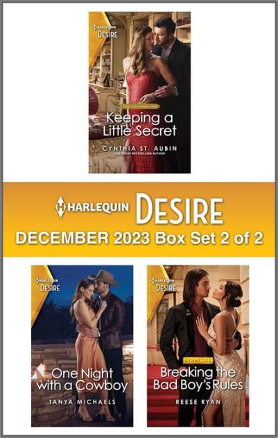 Harlequin Desire December 2023 - Box Set 2 of 2 by Cynthia St. Aubin, Tanya Michaels, Reese Ryan ...