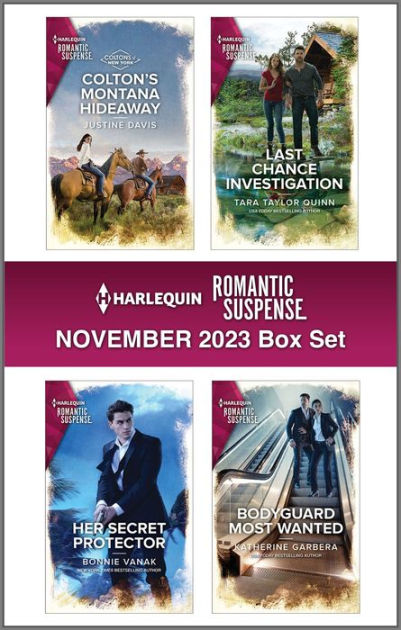 Harlequin Romantic Suspense November 2023 - Box Set by Justine Davis, Tara Taylor Quinn, Bonnie ...