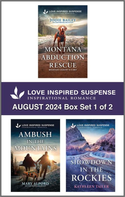 Love Inspired Suspense August 2024 - Box Set 1 of 2 by Jodie Bailey, Mary Alford, Kathleen ...