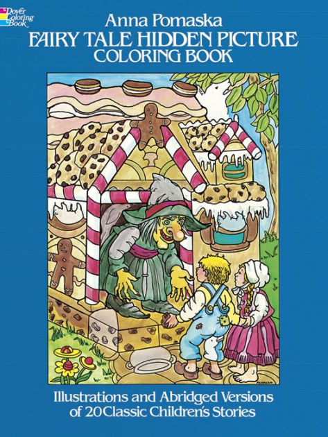 Fairy Tale Hidden Picture Coloring Book by Anna Pomaska, Paperback ...