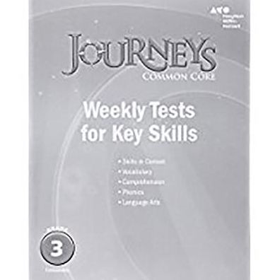 Journeys: Common Core Weekly Assessments Grade 3 by Houghton Mifflin ...