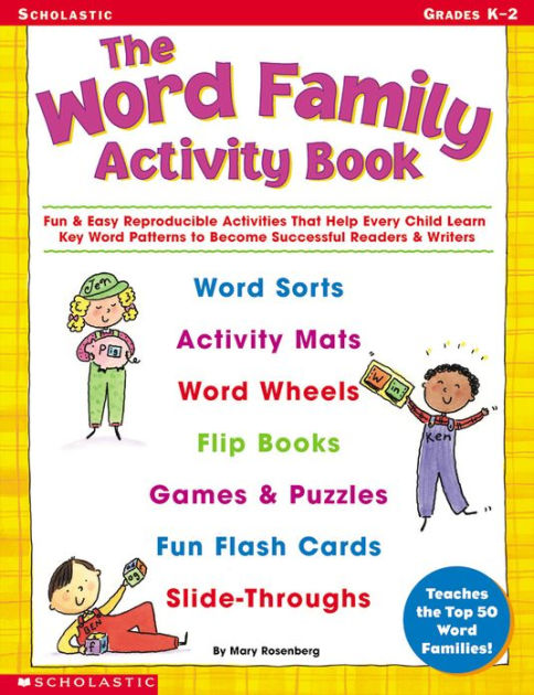 The Word Family Activity Book: Fun & Easy Reproducible Activities That ...