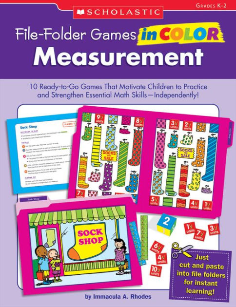File-Folder Games in Color: Measurement: 10 Ready-to-Go Games That ...