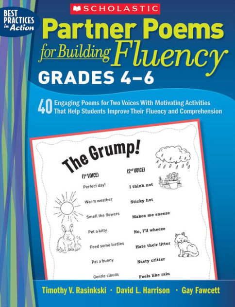 Partner Poems for Building Fluency: Grades 4-6: 40 Engaging Poems for ...