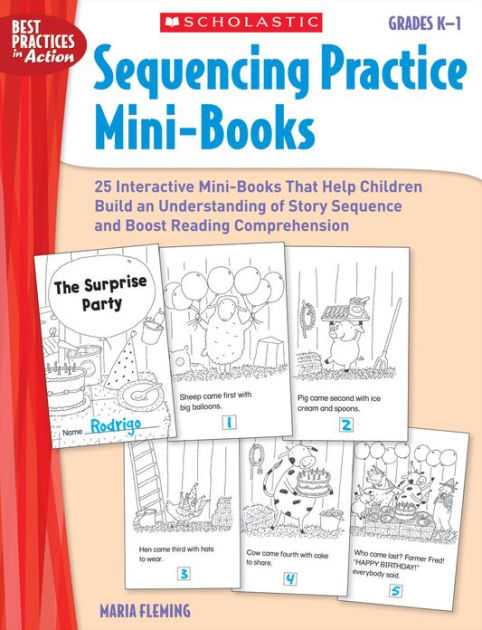 Sequencing Practice Mini-Books: Grades K-1: 25 Interactive Mini-Books ...
