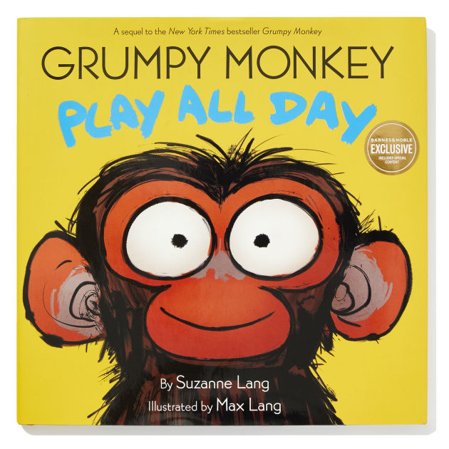 Grumpy Monkey Play All Day (B&N Exclusive Edition) by Suzanne Lang, Max ...