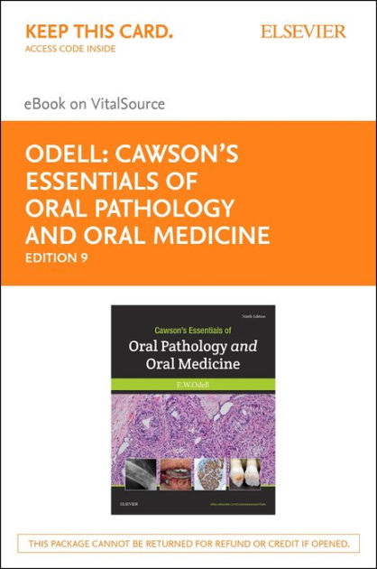 Cawson's Essentials of Oral Pathology and Oral Medicine / Edition 9 by Edward W Odell FDSRCS ...