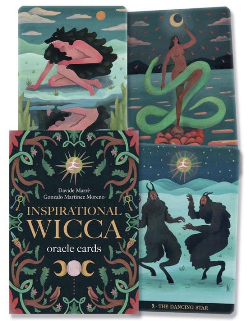 Inspirational Wicca Oracle Cards By Davide Marrè Gonzalo Martinez