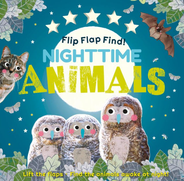 Flip Flap Find! Night-time Animals: Lift the flaps. Find the animals ...