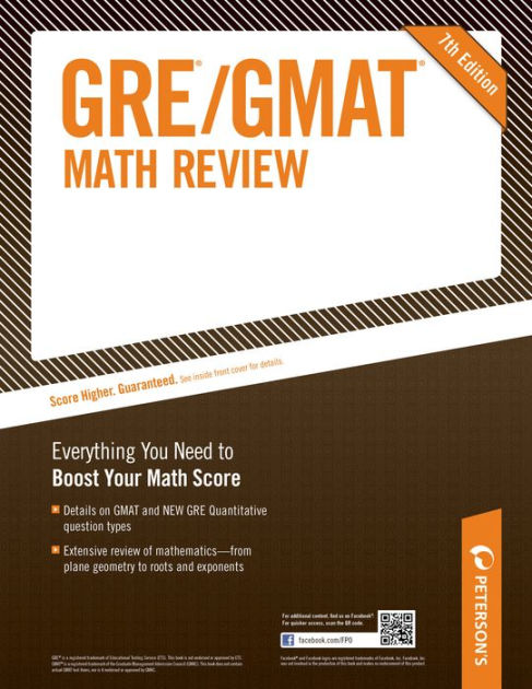 GRE/GMAT Math Review by Peterson's | eBook | Barnes & Noble®