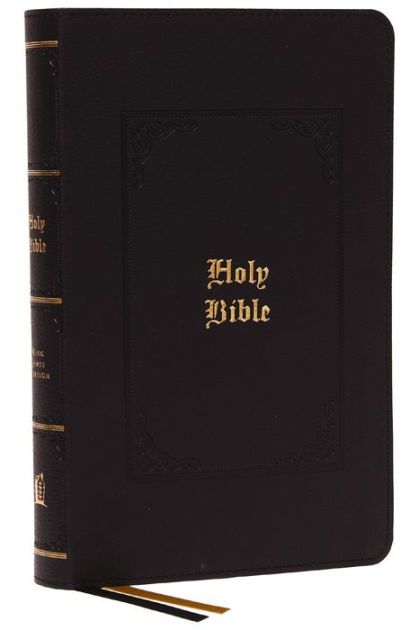 Kjv Personal Size Large Print Reference Bible Vintage Series Black