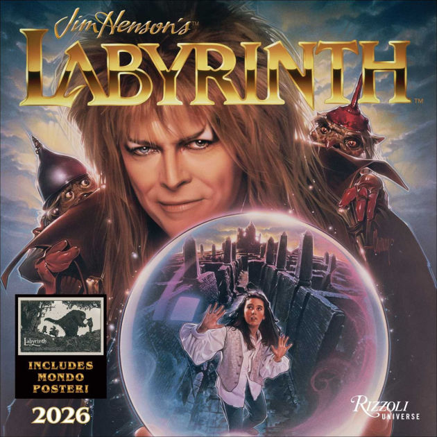 Jim Henson's Labyrinth 2026 Wall Calendar by Jim Henson Company | Barnes & Noble®