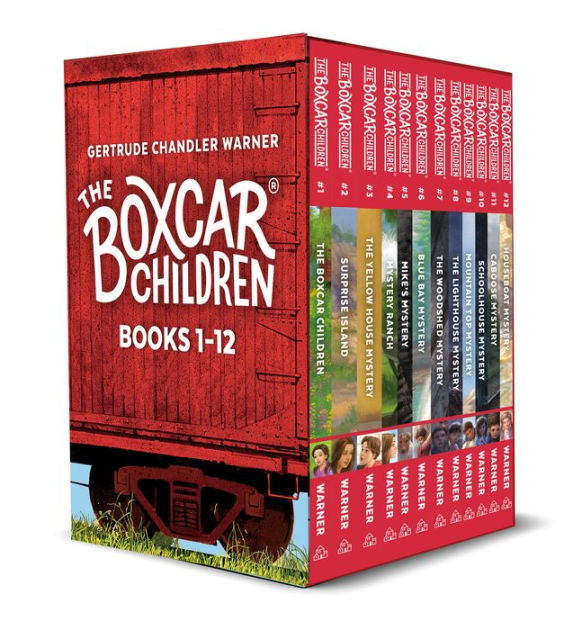 The Boxcar Children Bookshelf (Books #1-12) by Gertrude Chandler Warner ...
